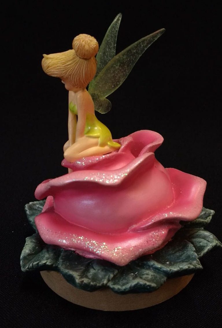 Disney Store Tinker Bell on Flower - O Espaço Virtual do Colecionador