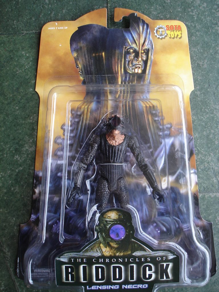 Chronicles of Riddick Lensig Sota Toys - O Espaço Virtual do Colecionador
