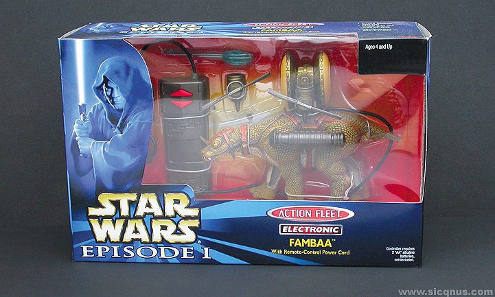 Star Wars Fambaa Eletrônico Action Fleet - O Espaço Virtual do Colecionador