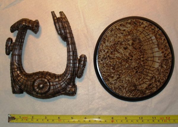 Alien Derelict Ship Resin Model - O Espaço Virtual do Colecionador