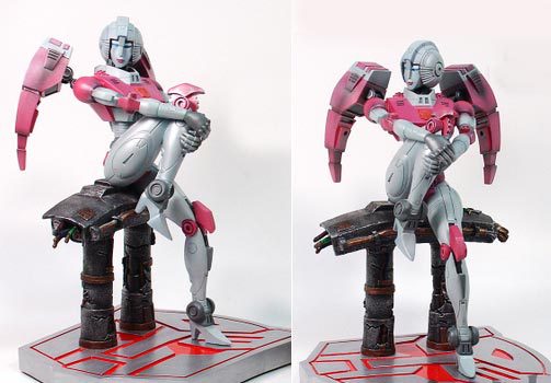 Transformers G-1 Arcee Resin Statue Palysades - O Espaço Virtual do ...