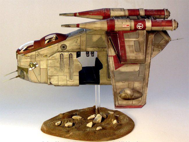 Star Wars Republic Gunship Model Kit Revell - O Espaço Virtual do ...