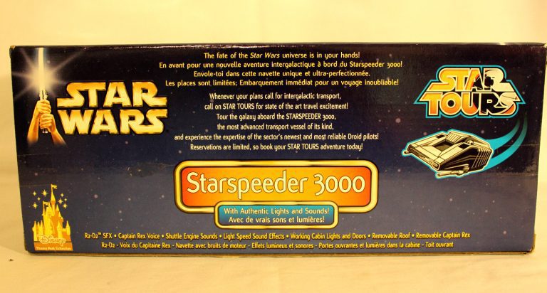 Star Wars Starspeeder 3000 Model Disney Star Tour - O Espaço Virtual do ...