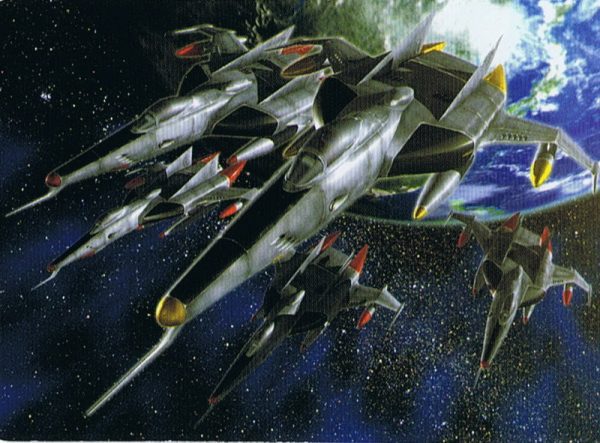 Yamato Astro Fighter Cosmo Tiger-II Turret Zacca - O Espaço Virtual do ...