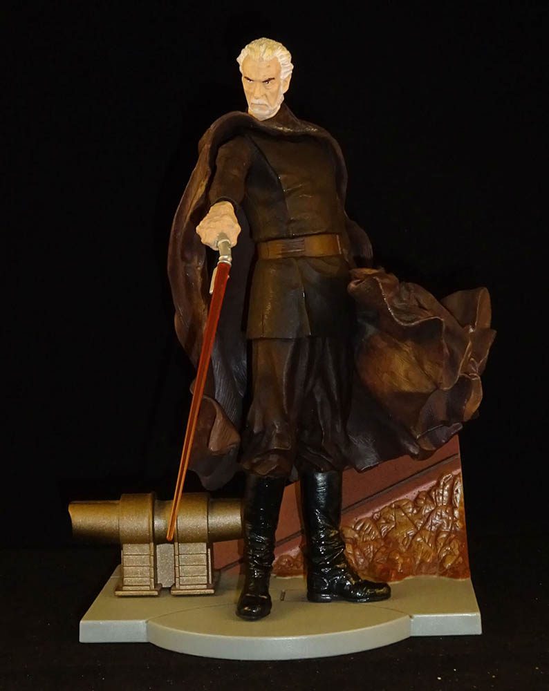 Star Wars Count Dooku Unleashed Statue Hasbro - O Espaço Virtual do ...